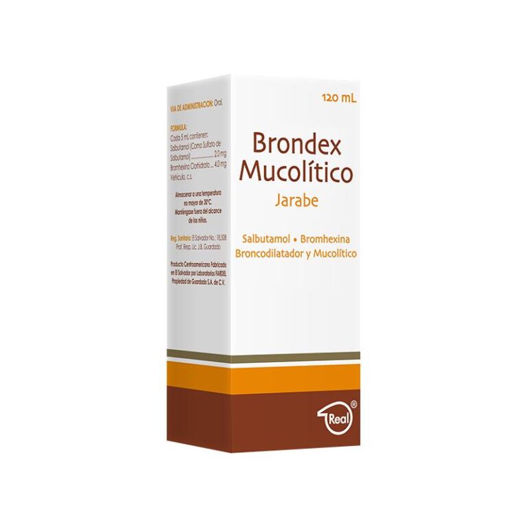 Brondex Mucolítico - Laboratorios Fardel